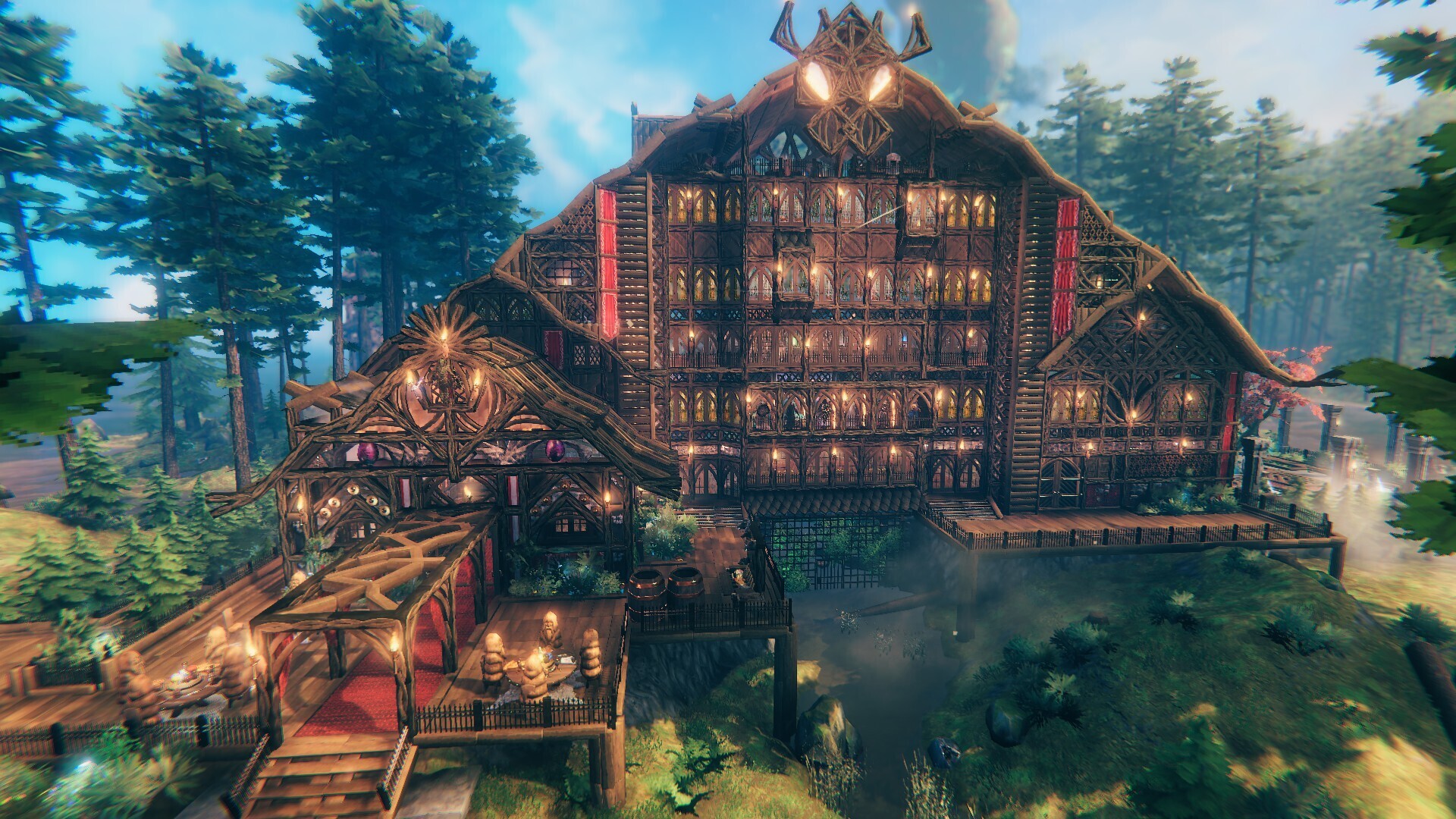 Part 2: The Mansion - Exterior Valheim Build