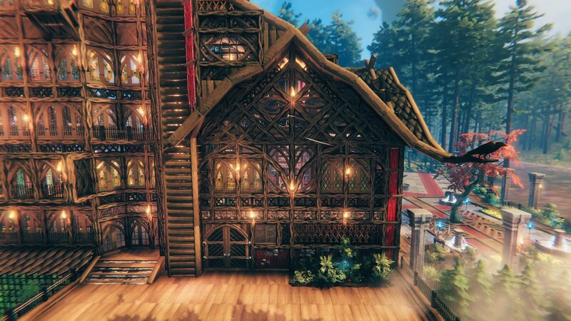 Part 2: The Mansion - Exterior Valheim Build