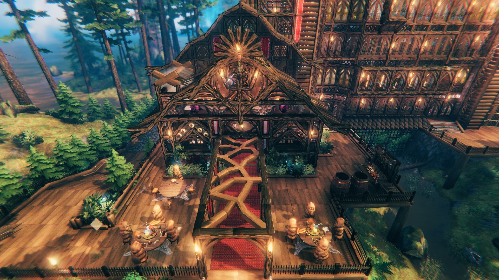 Part 2: The Mansion - Exterior Valheim Build