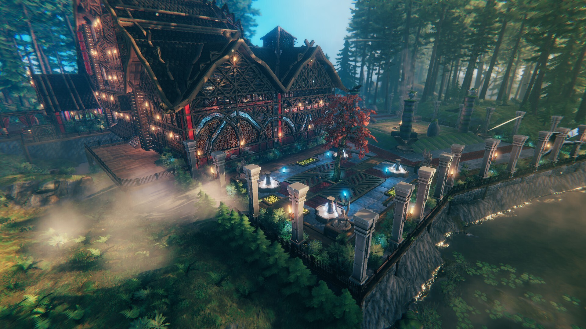 Part 2: The Mansion - Exterior Valheim Build