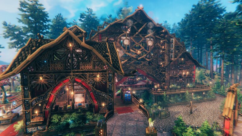 Part 2: The Mansion - Exterior Valheim Build