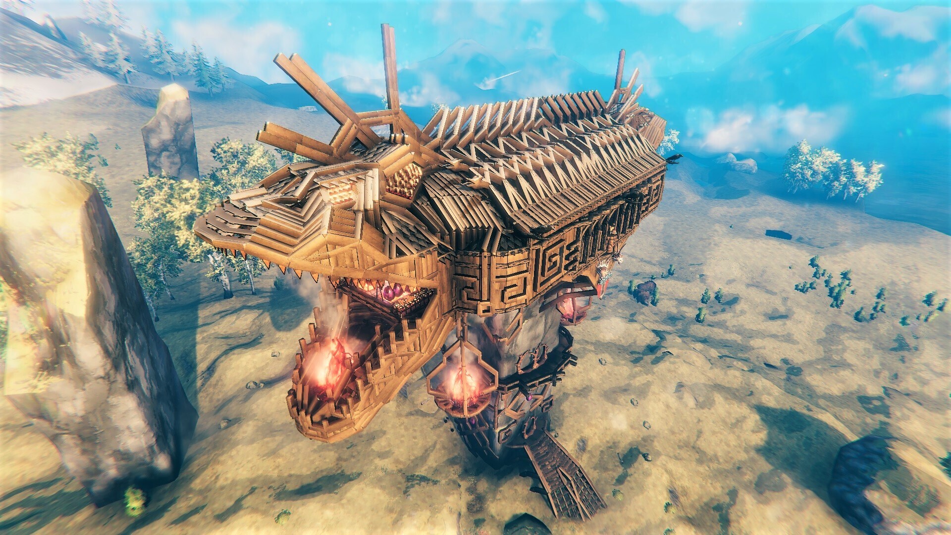 Skyforged Meadhall Valheim Build