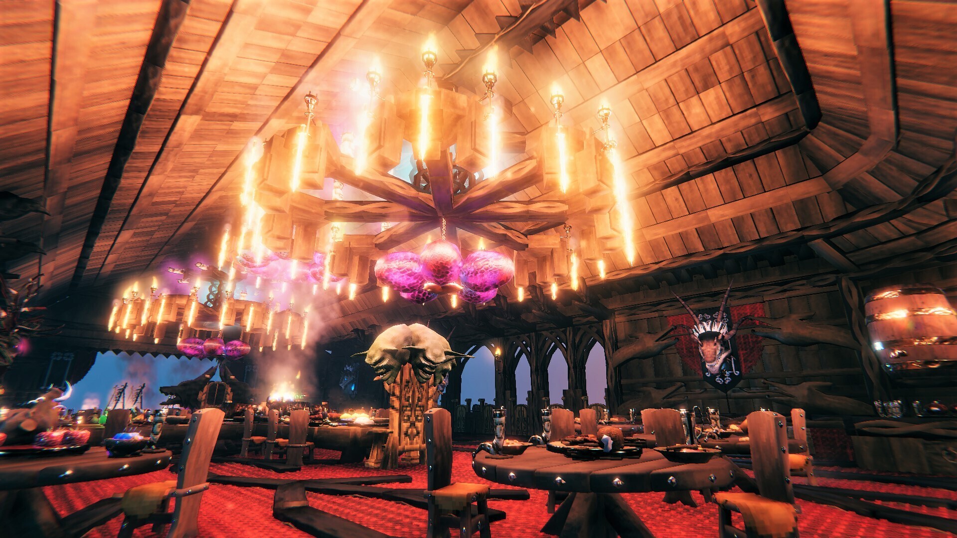 Skyforged Meadhall Valheim Build