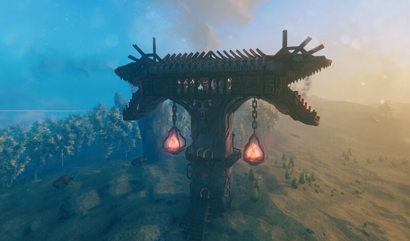 Skyforged Meadhall Valheim Build