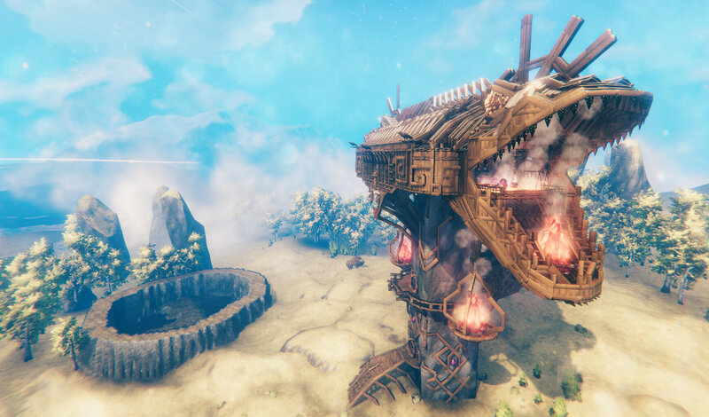 Skyforged Meadhall Valheim Build