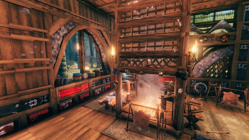 Part 3: The Mansion Interior; Vid & Pics Valheim Build