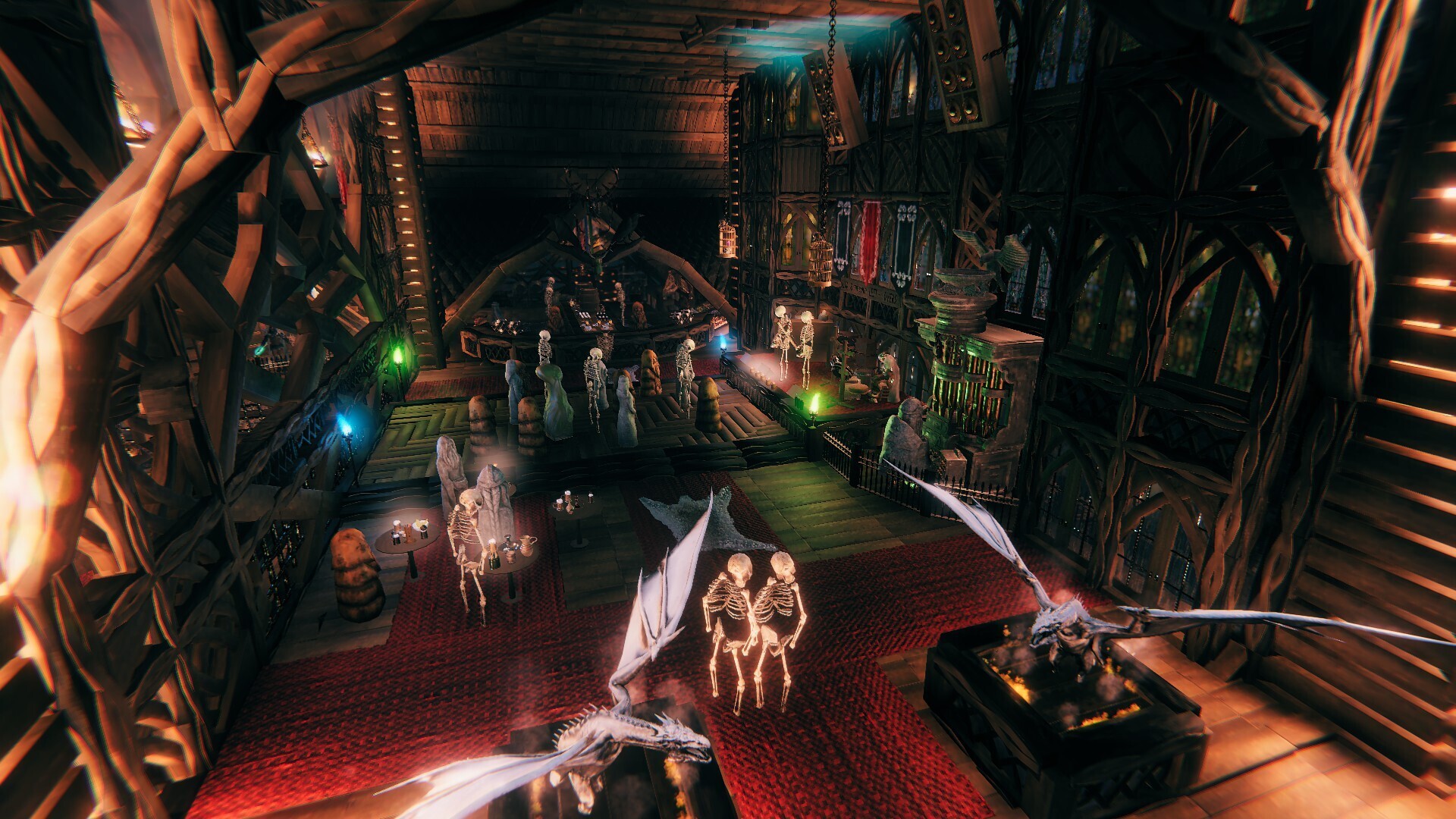 Part 3: The Mansion Interior; Vid & Pics Valheim Build