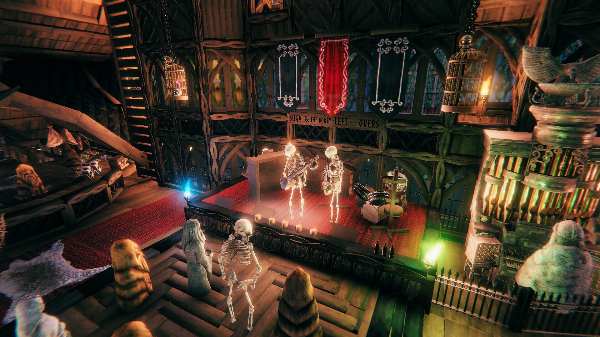 Part 3: The Mansion Interior; Vid & Pics Valheim Build