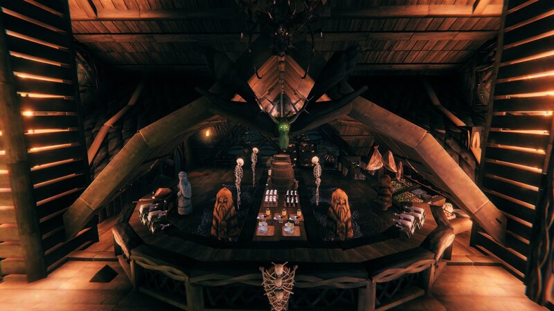 Part 3: The Mansion Interior; Vid & Pics Valheim Build