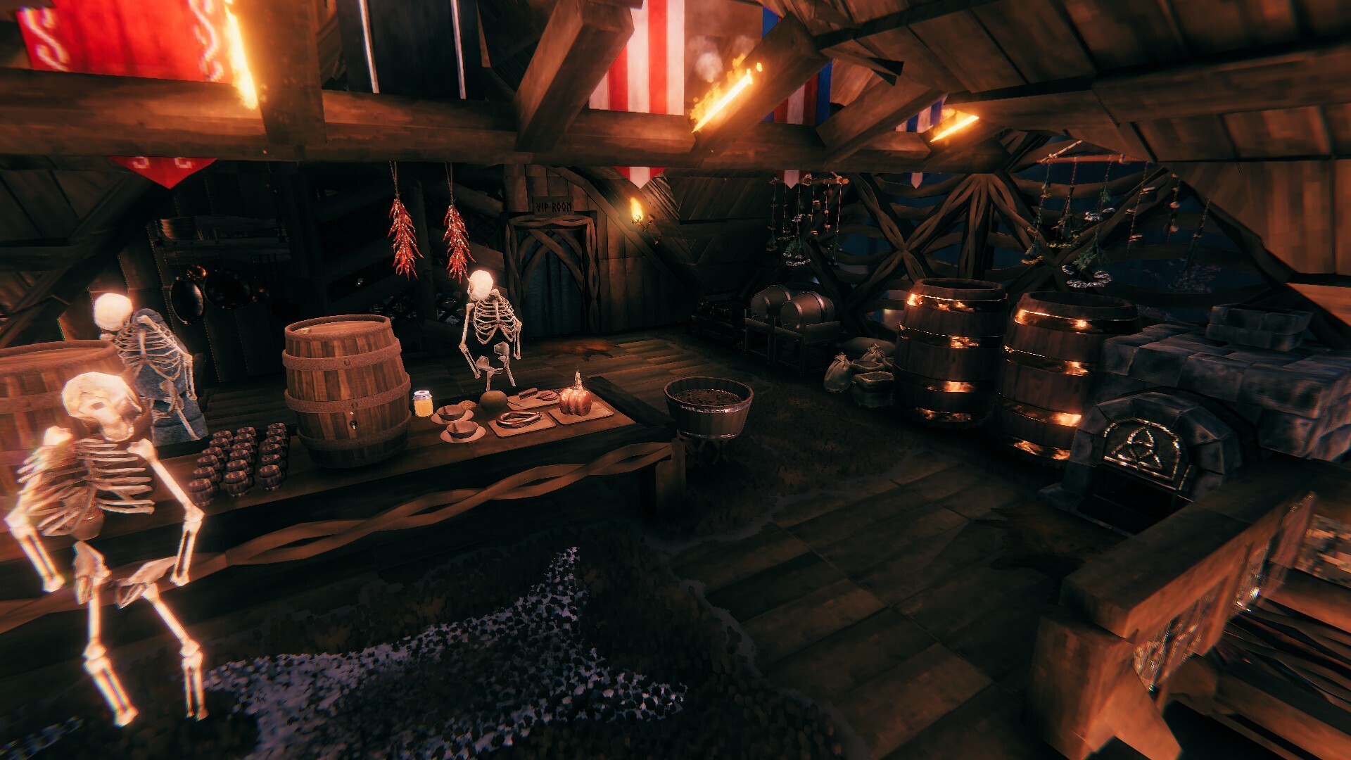 Part 3: The Mansion Interior; Vid & Pics Valheim Build