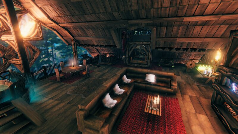 Part 3: The Mansion Interior; Vid & Pics Valheim Build