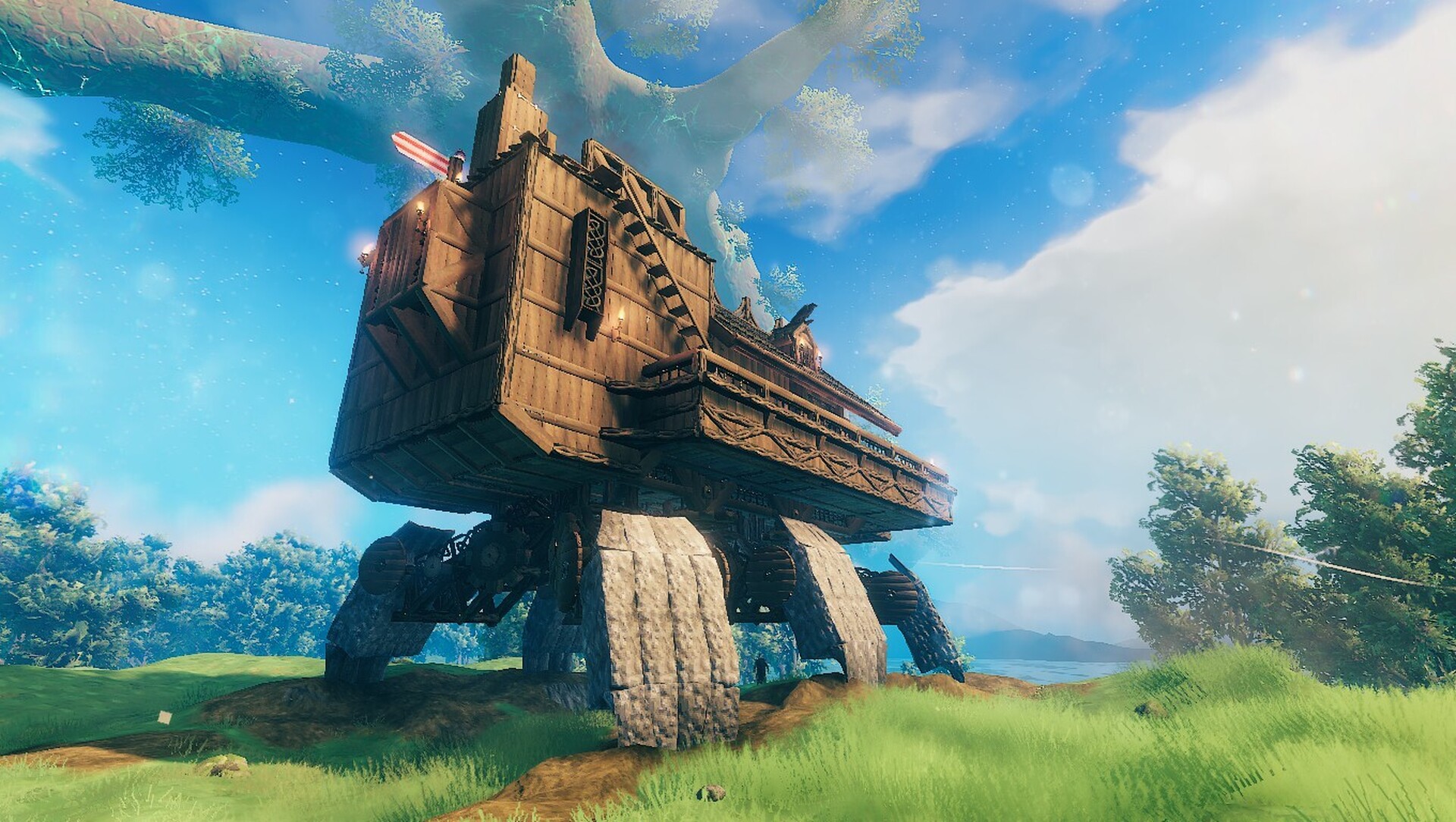 Ready to Wander | Valheim Build Valheim Build