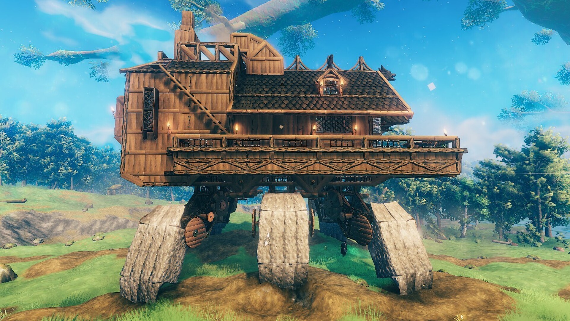 Ready to Wander | Valheim Build Valheim Build