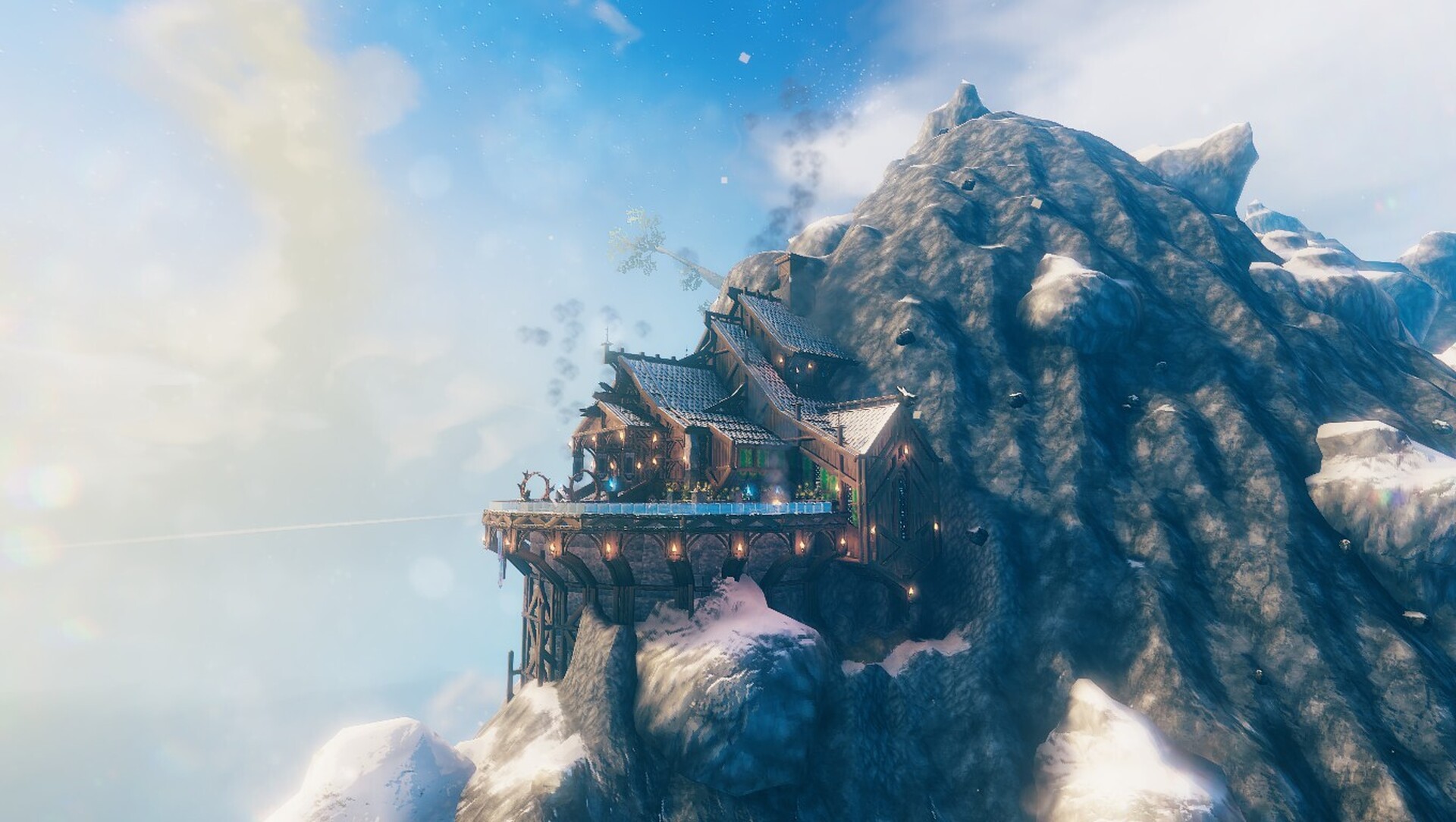 Mountain Build | Valheim Valheim Build