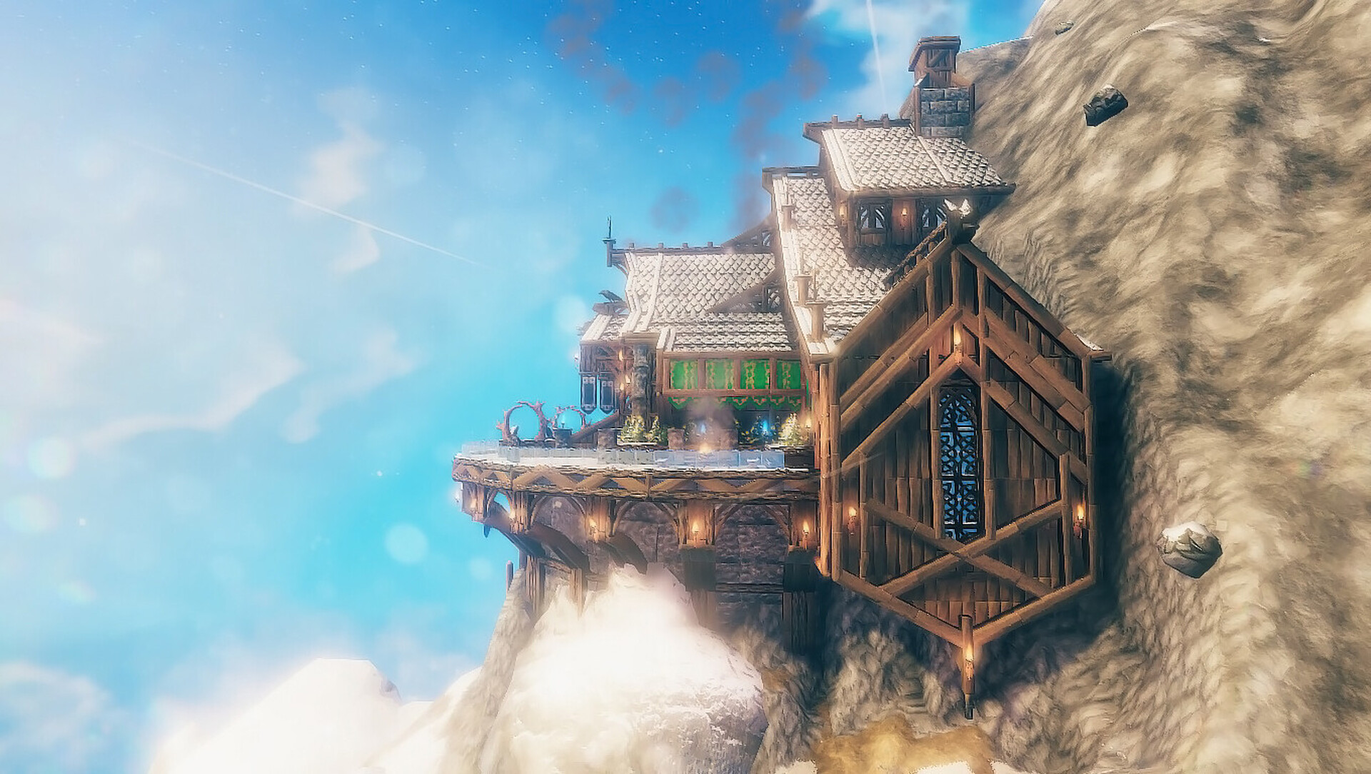 Mountain Build | Valheim Valheim Build