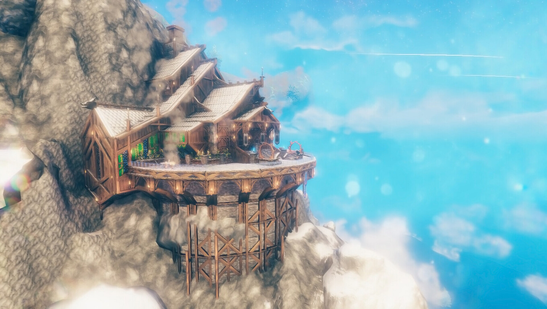 Mountain Build | Valheim Valheim Build