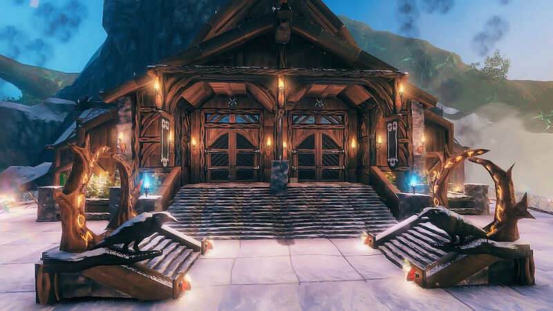 Mountain Build | Valheim Valheim Build