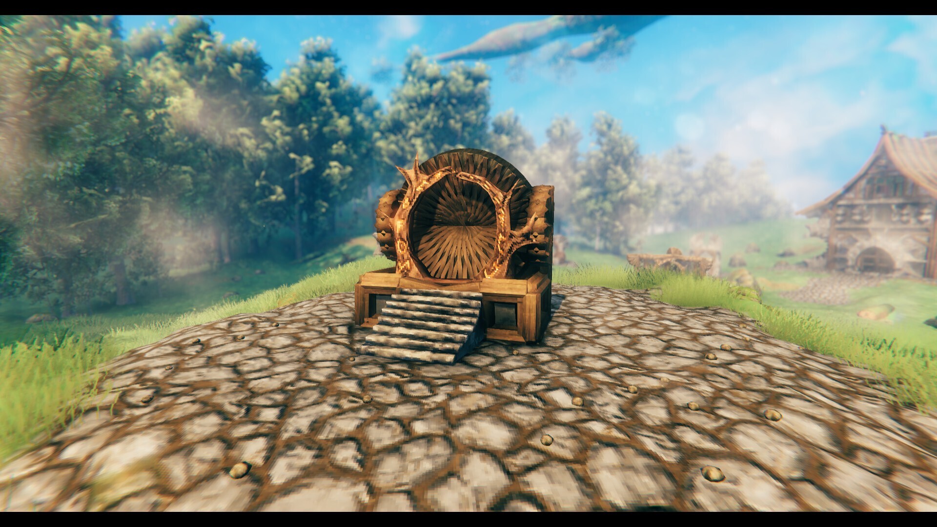 Decorative portal buildings 11-15 Valheim Build