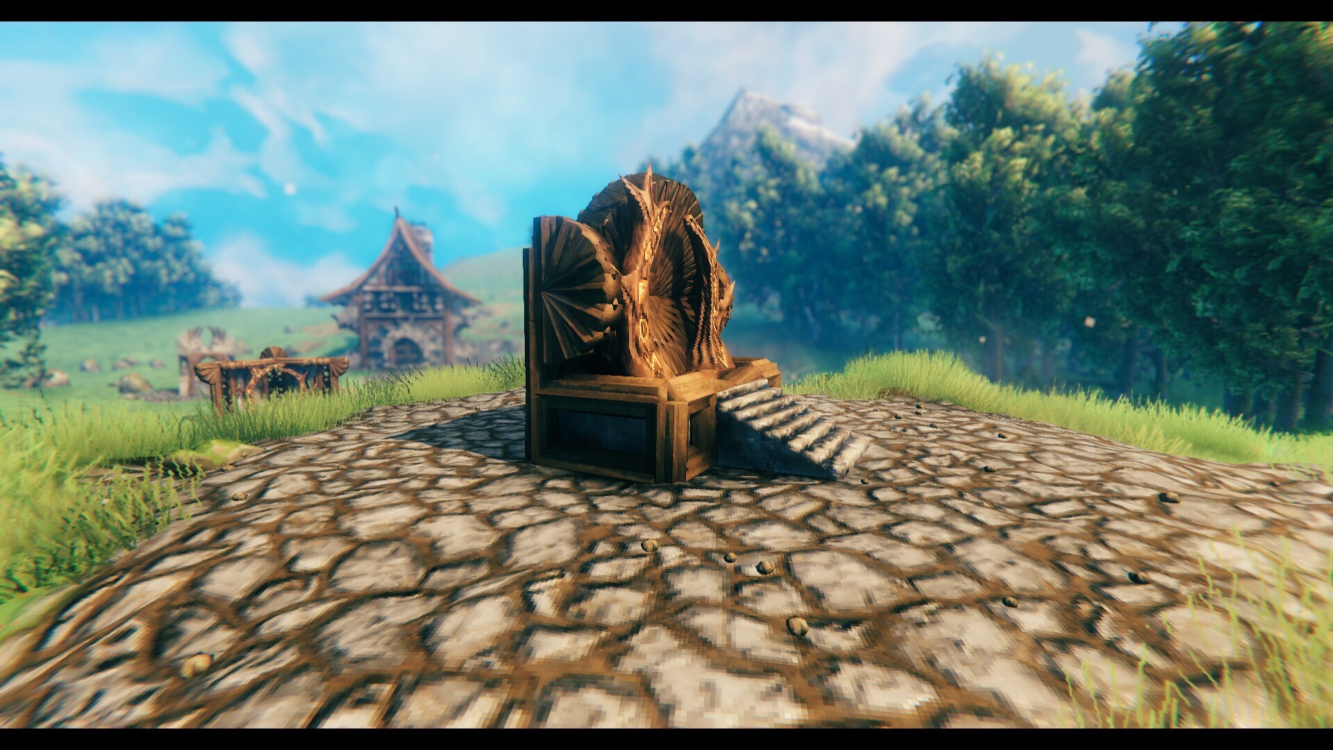 Decorative portal buildings 11-15 Valheim Build