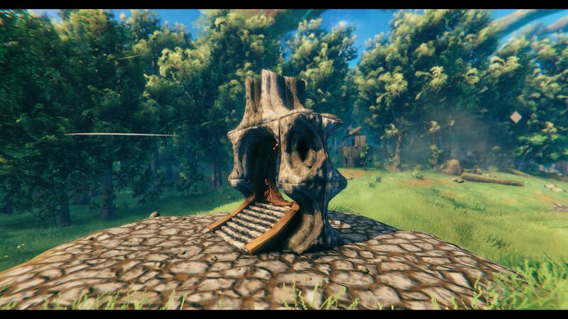 Decorative portal buildings 11-15 Valheim Build