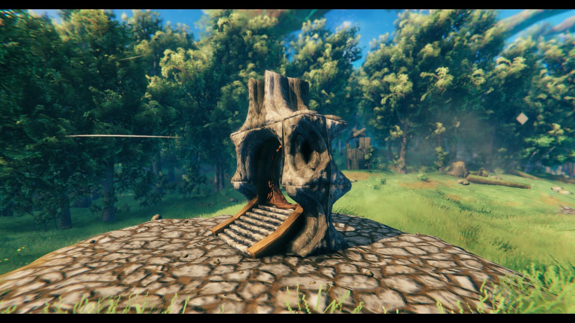 Decorative portal buildings 11-15 Valheim Build