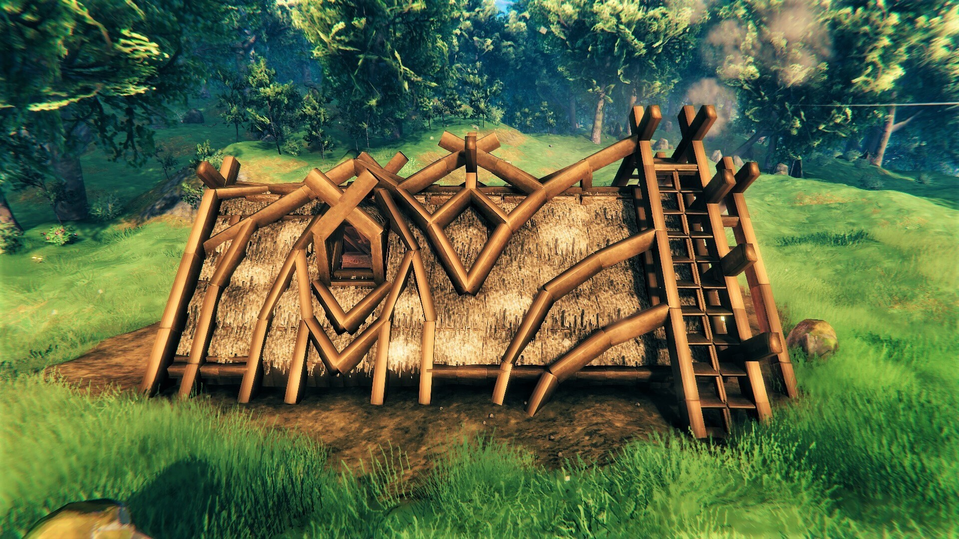 Starter Longhouse - In preparation for Mistlands Valheim Build