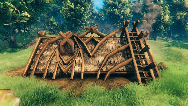 Starter Longhouse - In preparation for Mistlands Valheim Build