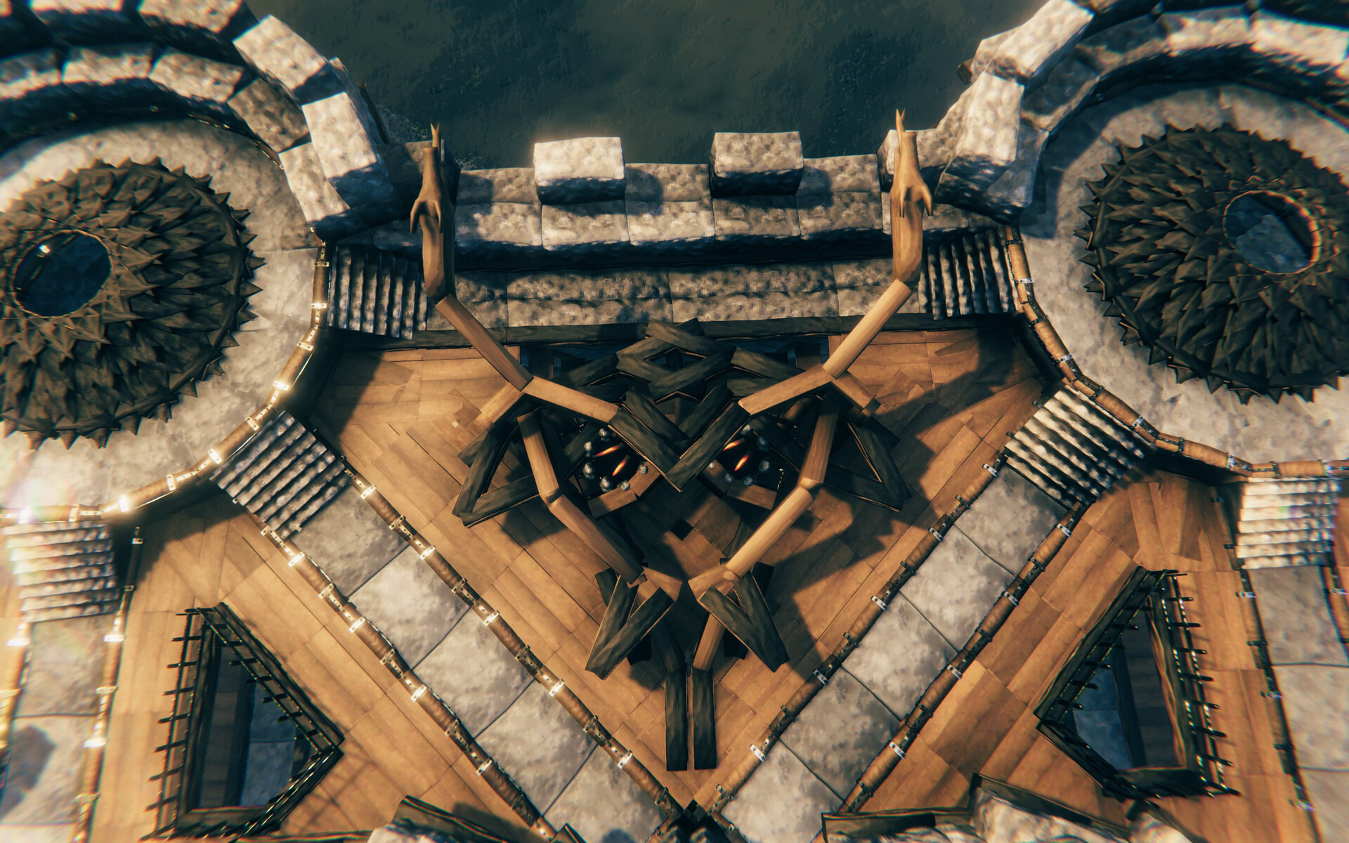 Tesseract Castle Part 2 Taurus Head ♉ Valheim Build