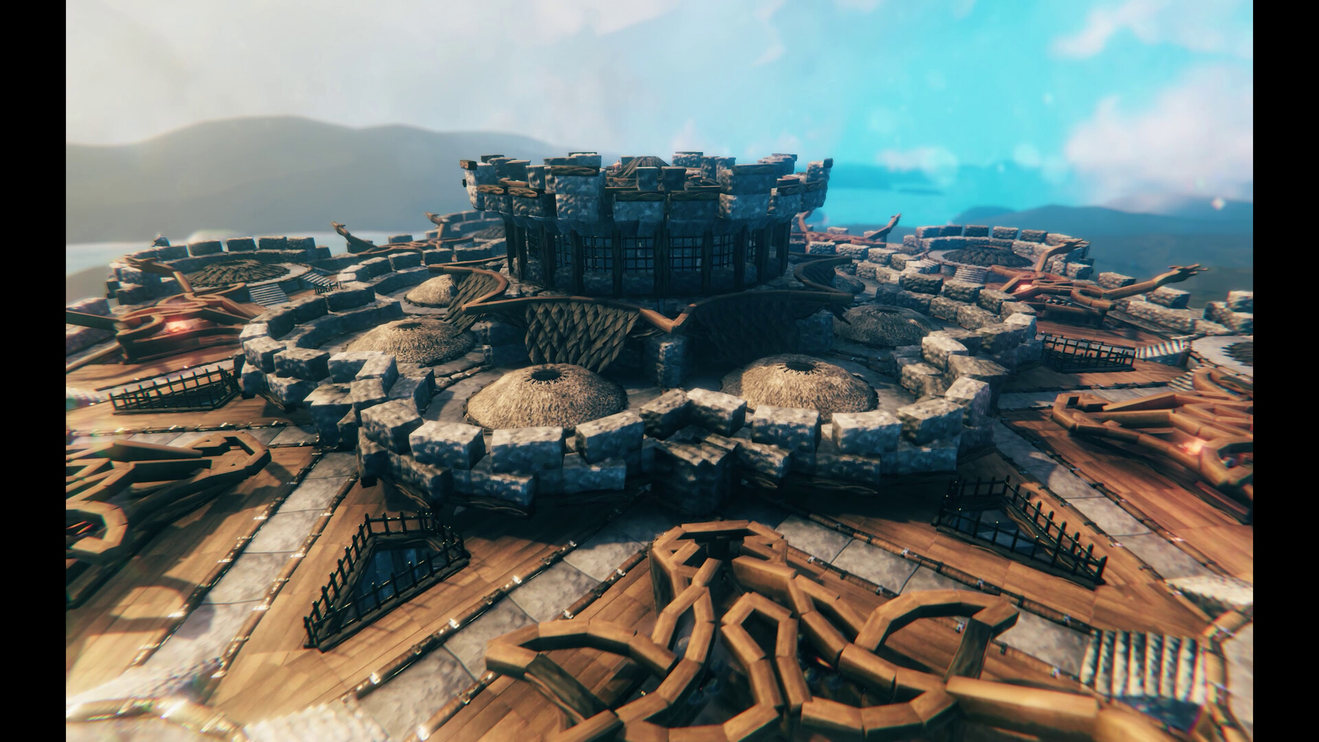 Tesseract Castle Part 2 Taurus Head ♉ Valheim Build