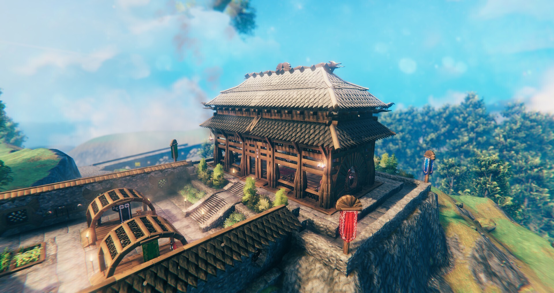 Monk Temple Valheim Build