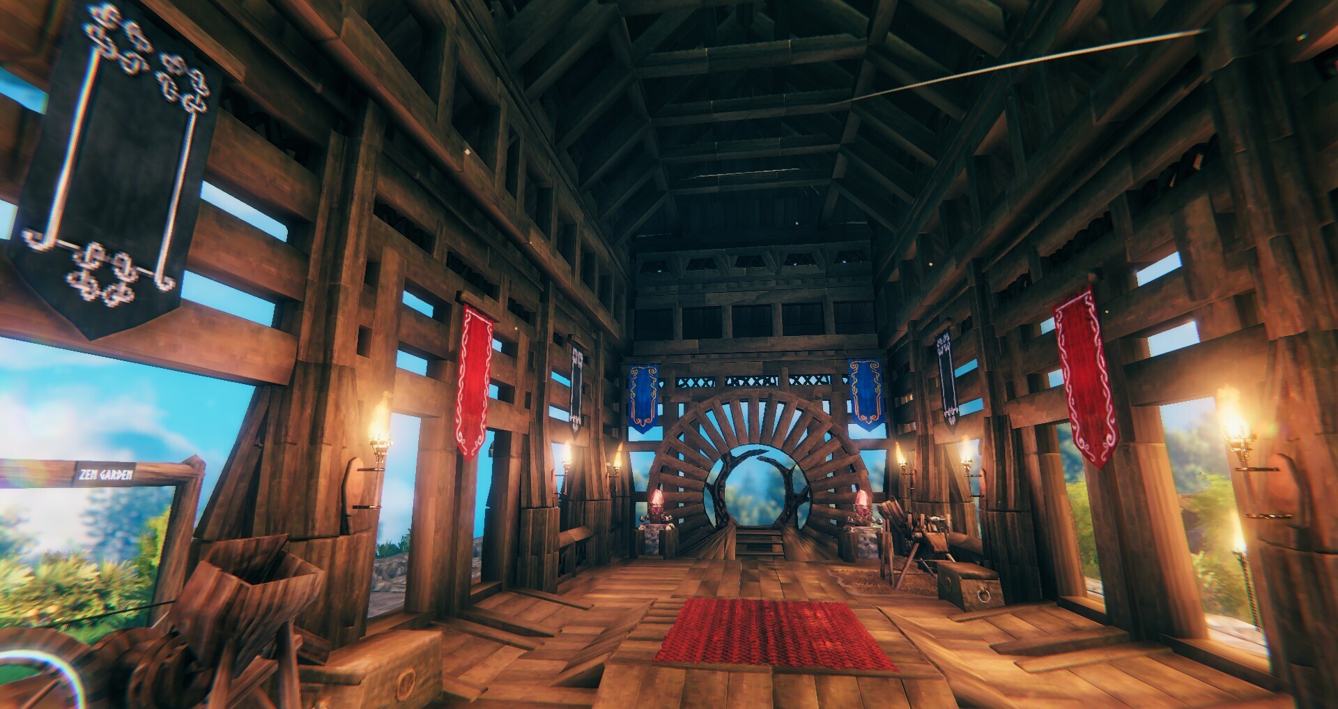 Monk Temple Valheim Build