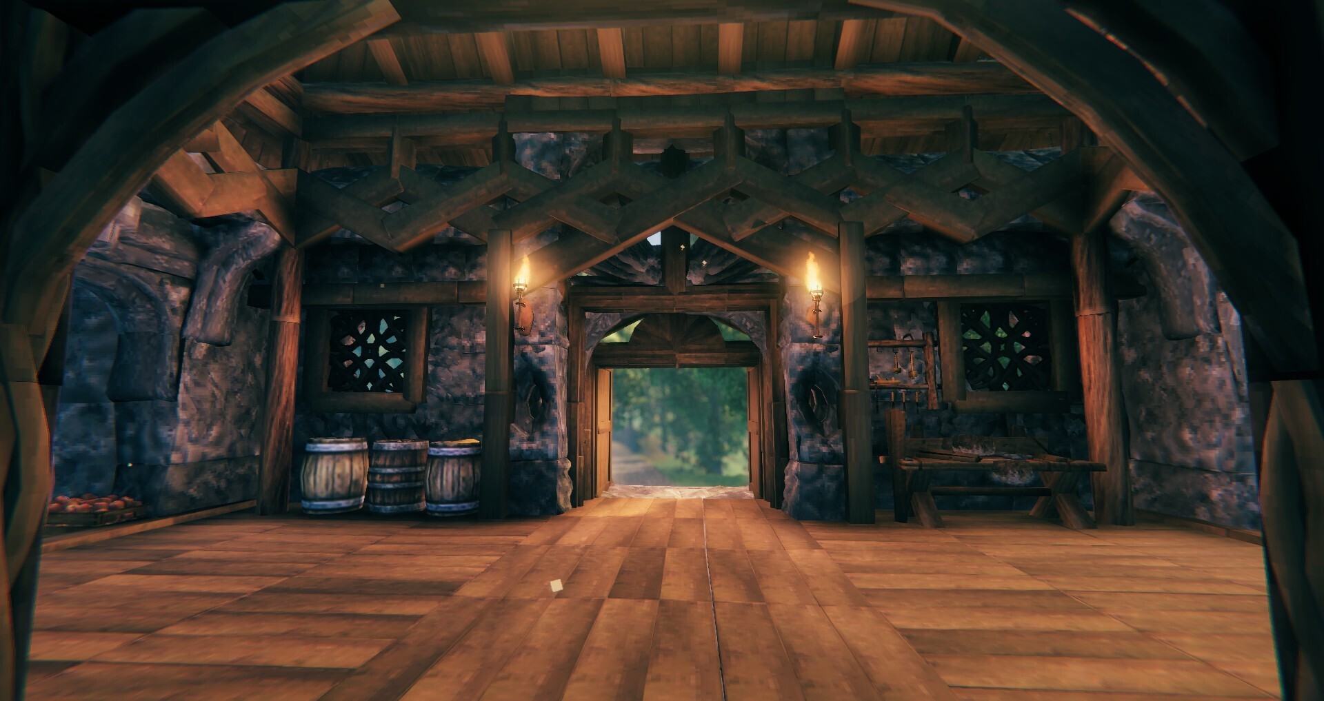 Monk Temple Valheim Build