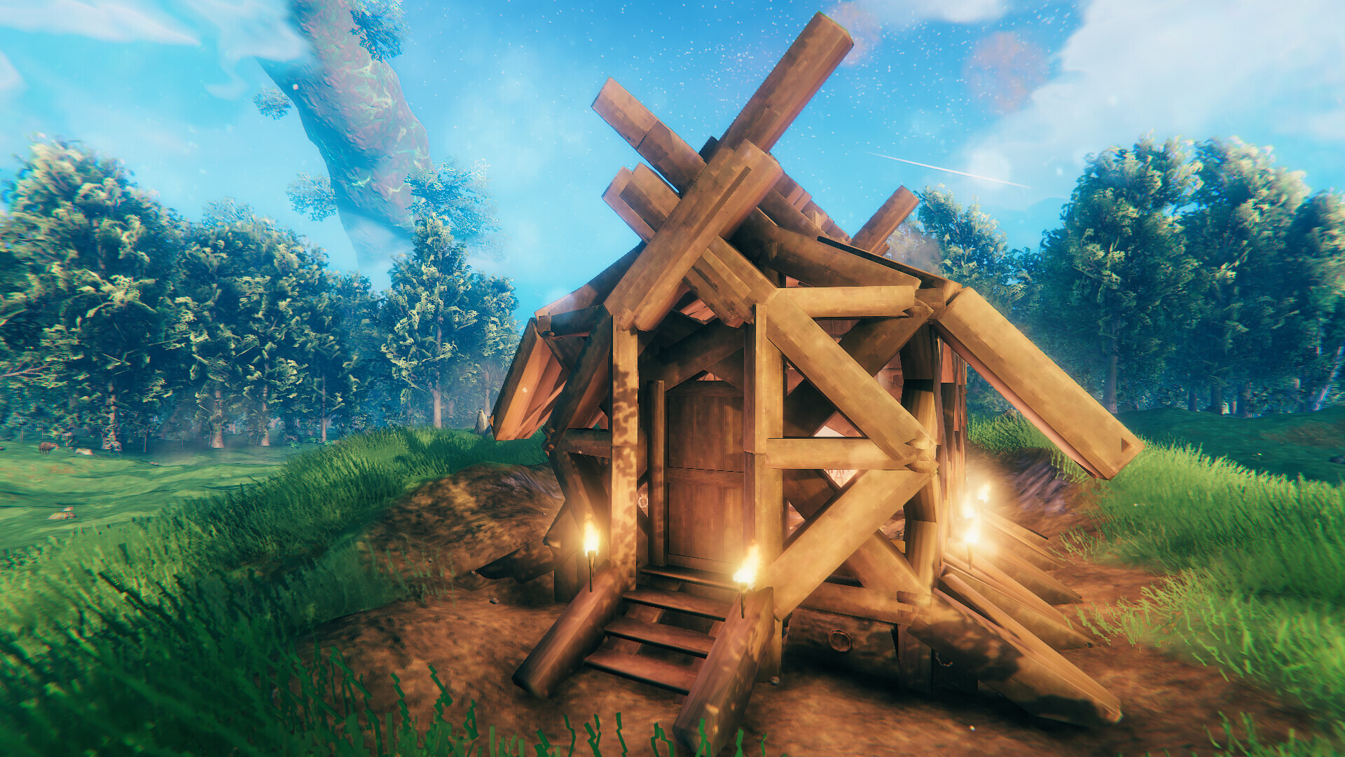 Me doing Sorcha Azura's Tiny Home Challenge - Part 1 (The meadows ...