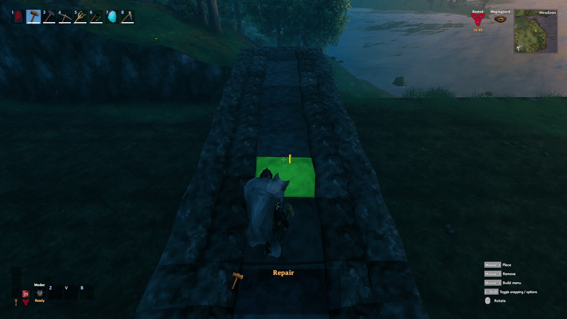 Wall Section Valheim Build