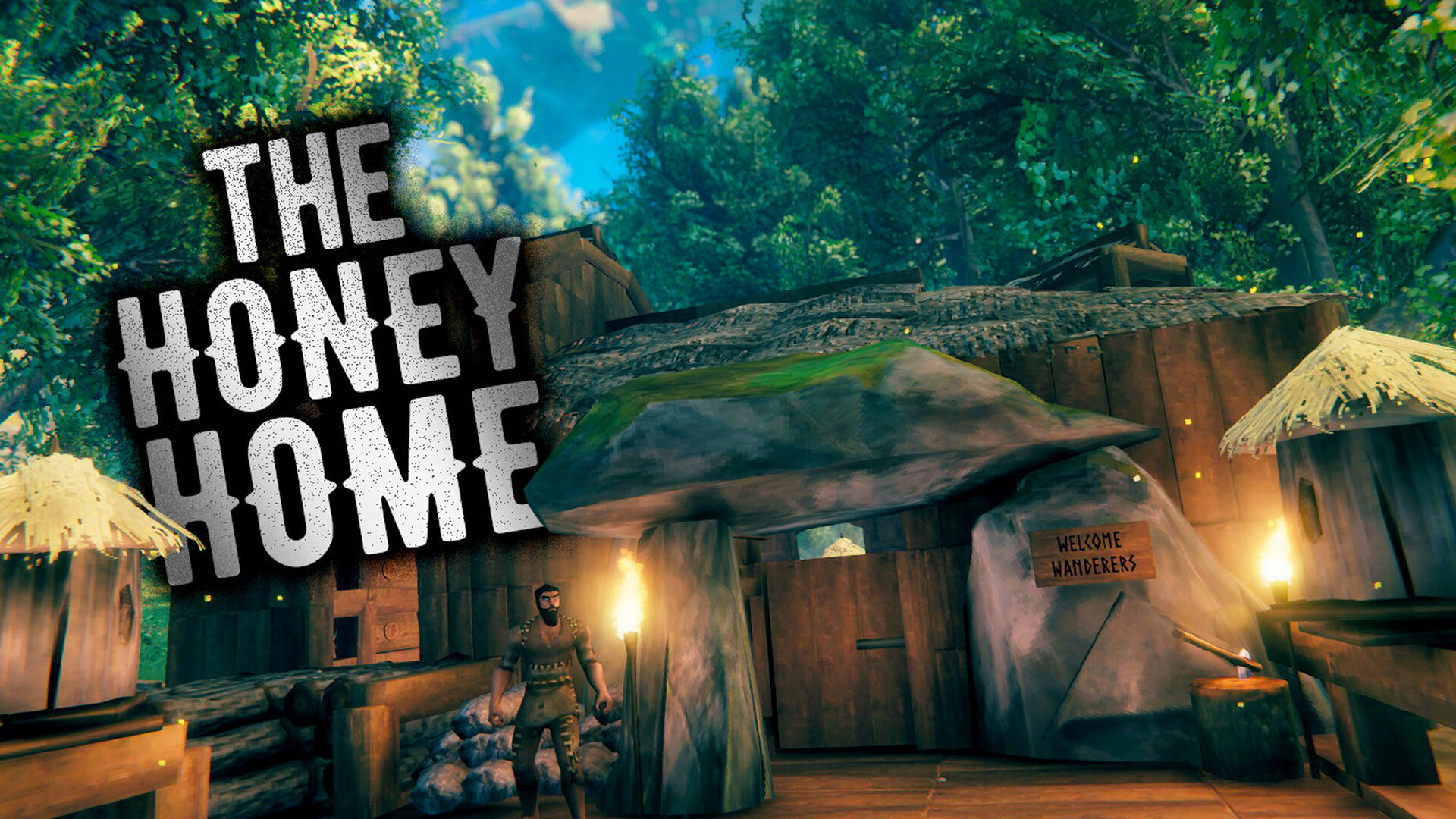 The Honey Home Valheim Build