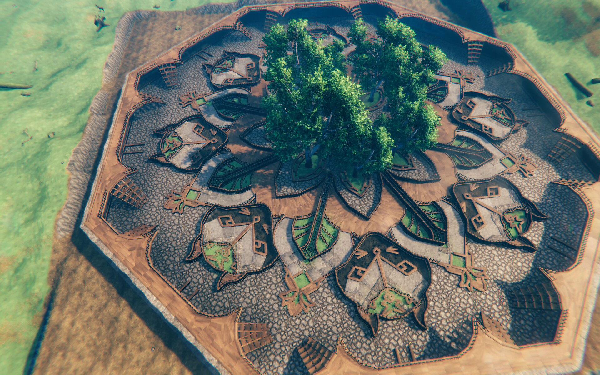 Mustelids Retreat - Part 1 (Mandala Landscaping) Valheim Build