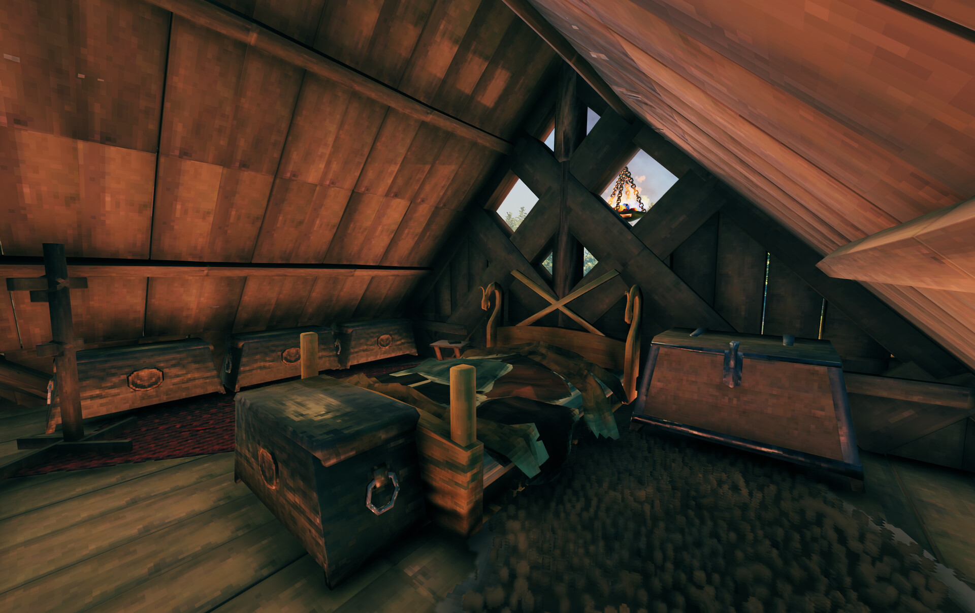 Inn with tunnelvision Valheim Build