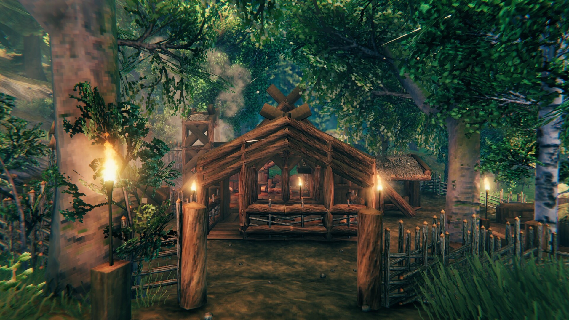 The Storm Cellar Cabin Valheim Build