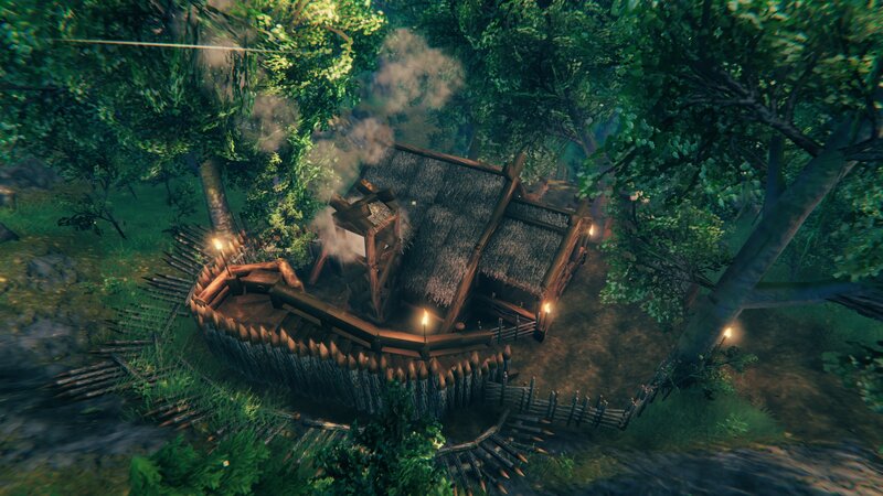 The Storm Cellar Cabin Valheim Build