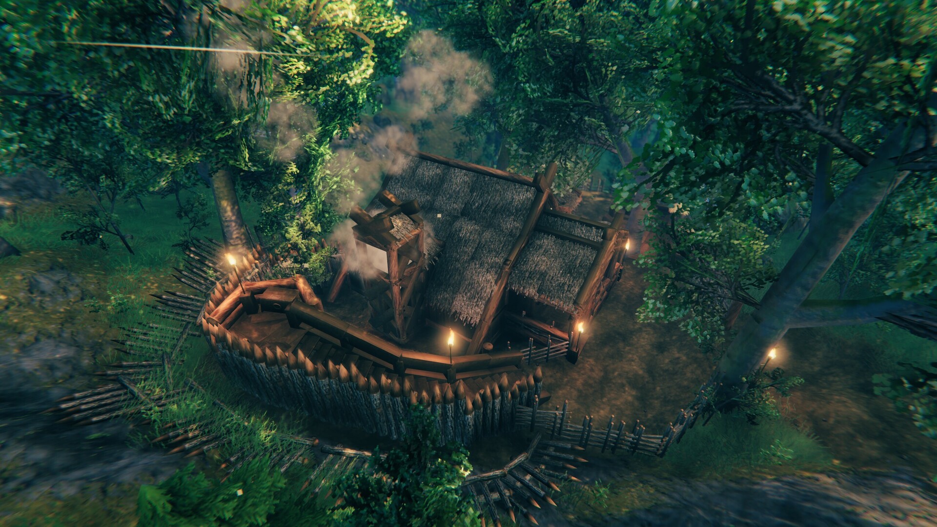 The Storm Cellar Cabin Valheim Build