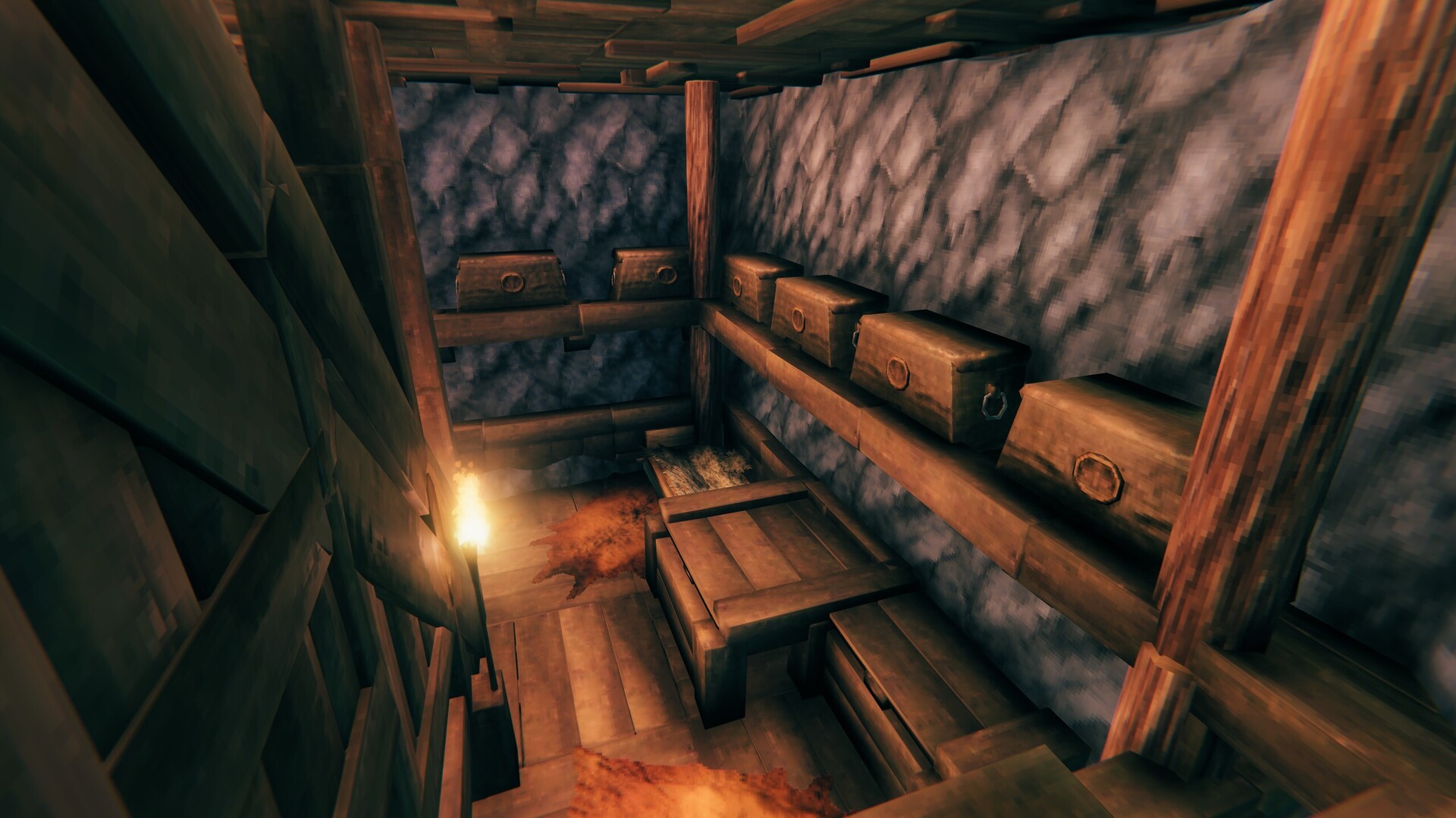 The Storm Cellar Cabin Valheim Build