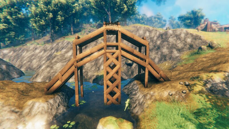 Arched Bridge Valheim Build