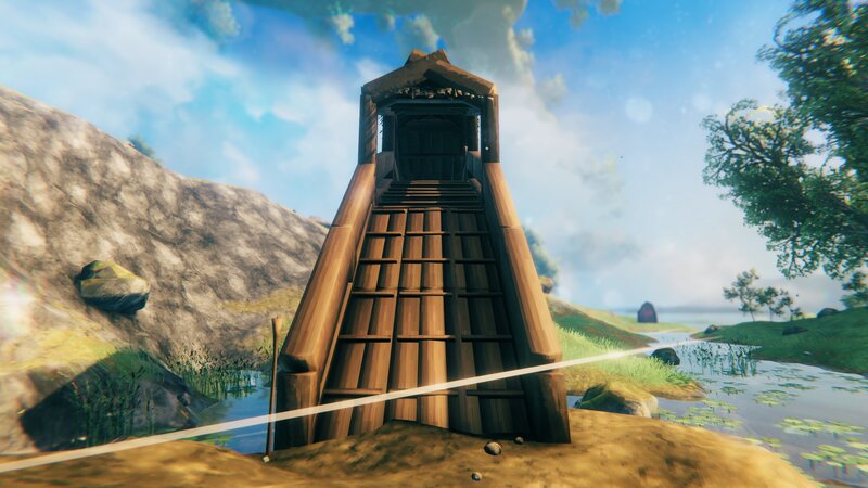 Arched Bridge Valheim Build