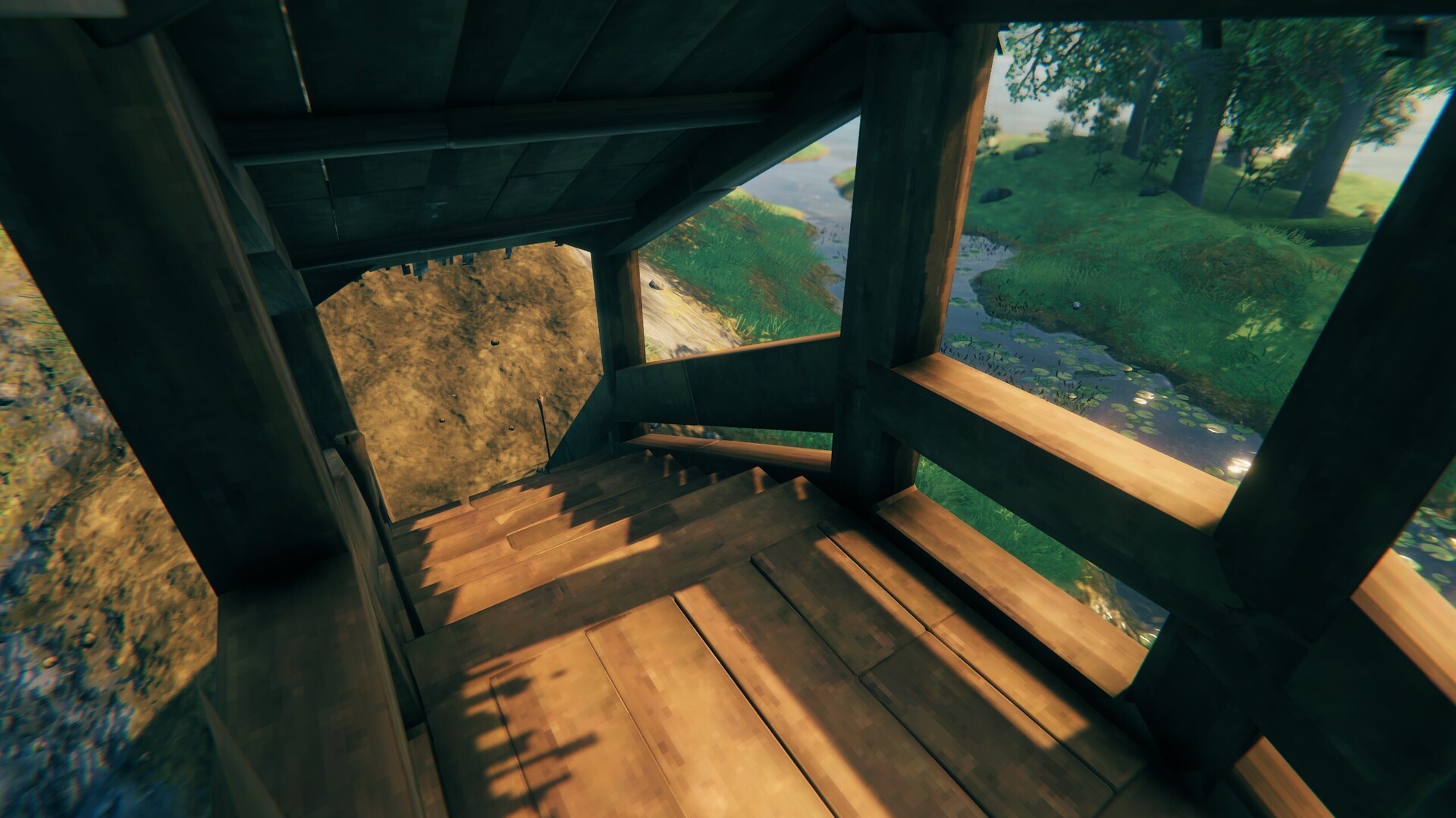 Arched Bridge Valheim Build