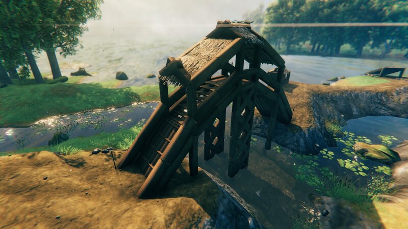 Arched Bridge Valheim Build