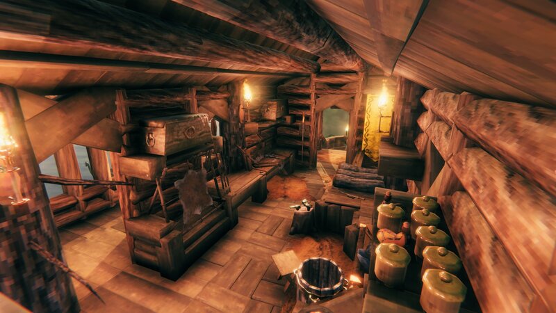 Simple Treehouse Valheim Build