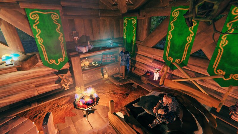 Cozy Bedroom Valheim Build