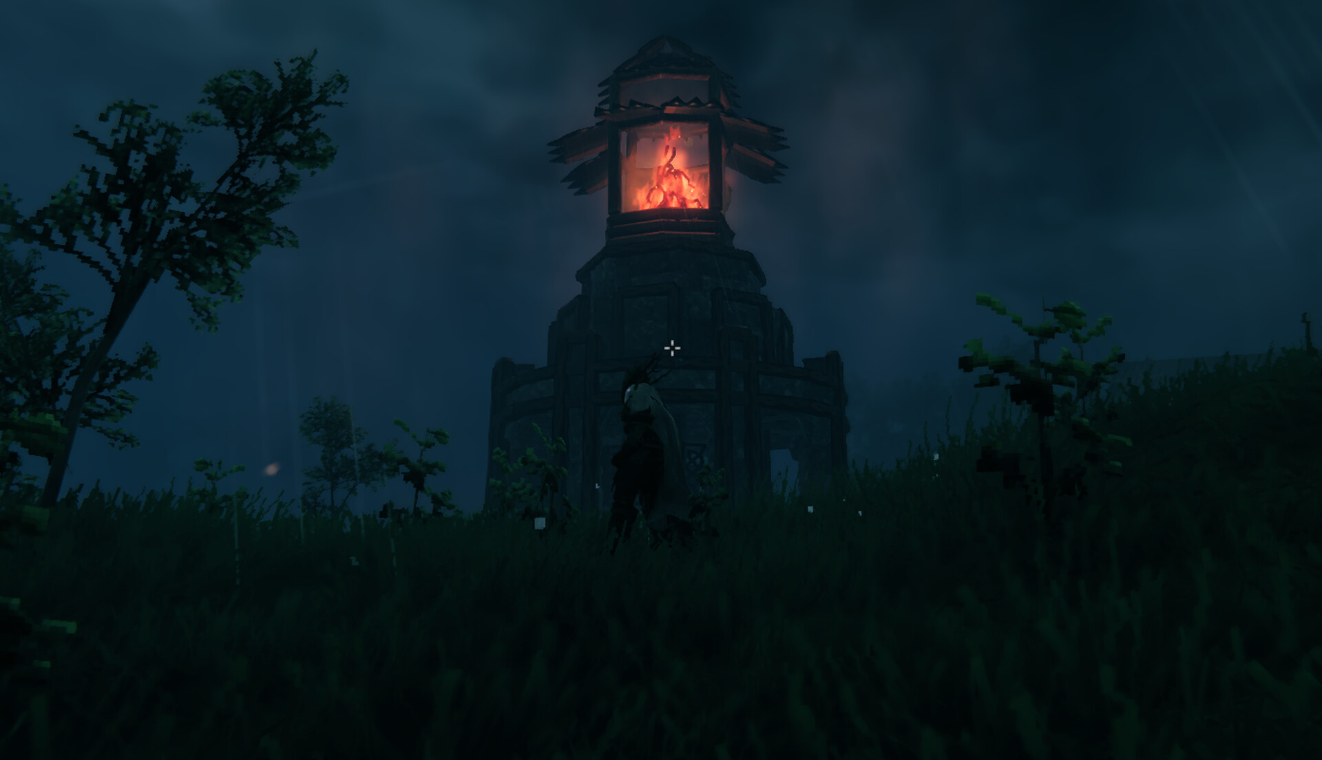 *1st upload* Built a little lighthouse Valheim Build