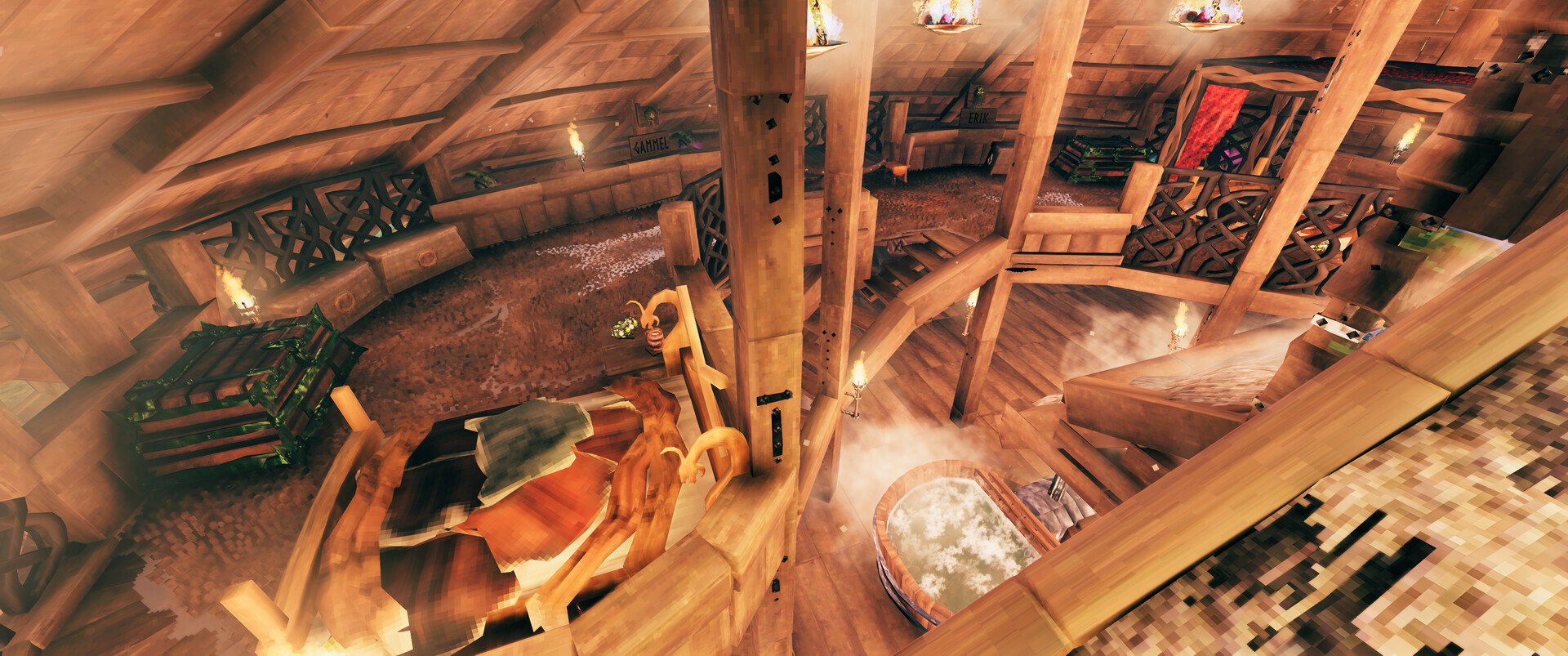 Sneglehus w/Blueprint. Fully furbished Main base except blacksmith ...