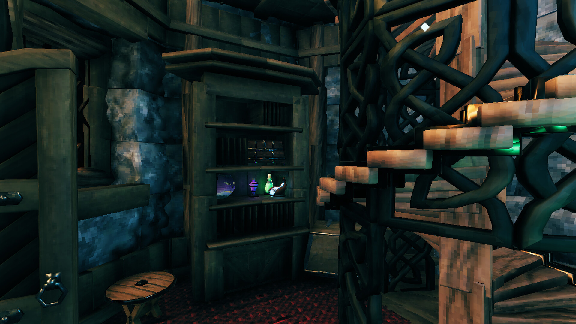 Medieval wizard tower ( Mistlands ) Valheim Build